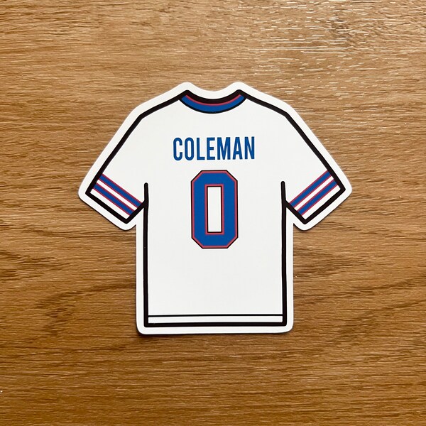 Buffalo Bills Coleman Jersey - Etsy
