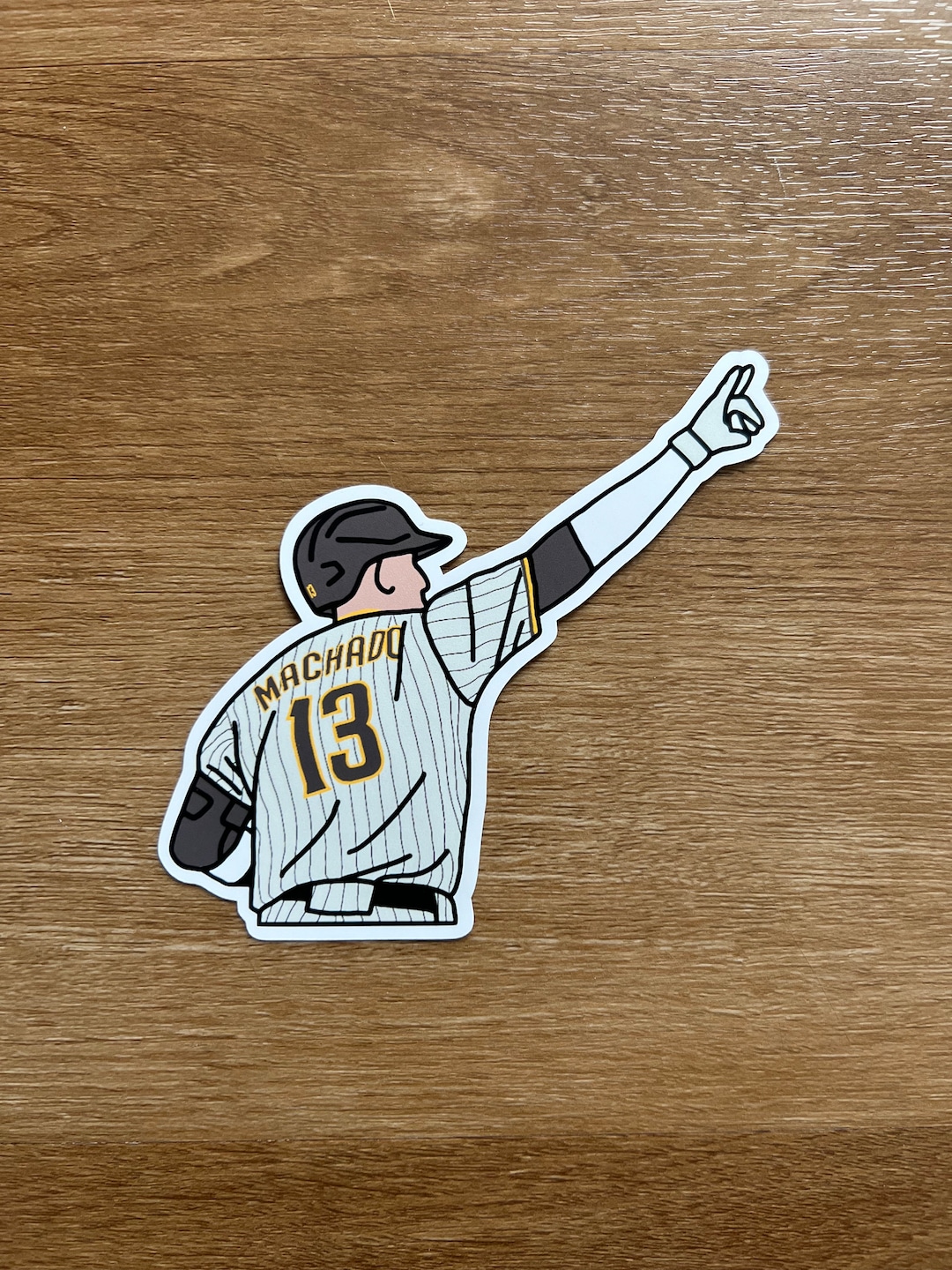 San Diego Padres - Manny Machado - Die Cut Sticker - Etsy