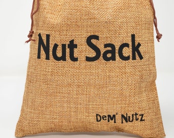 Customized Nut Sack Gift Set | Etsy