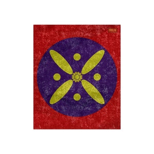 Derafsh Kaveh Flag of Sassanid Iran Crushed Velvet Blanket - Etsy
