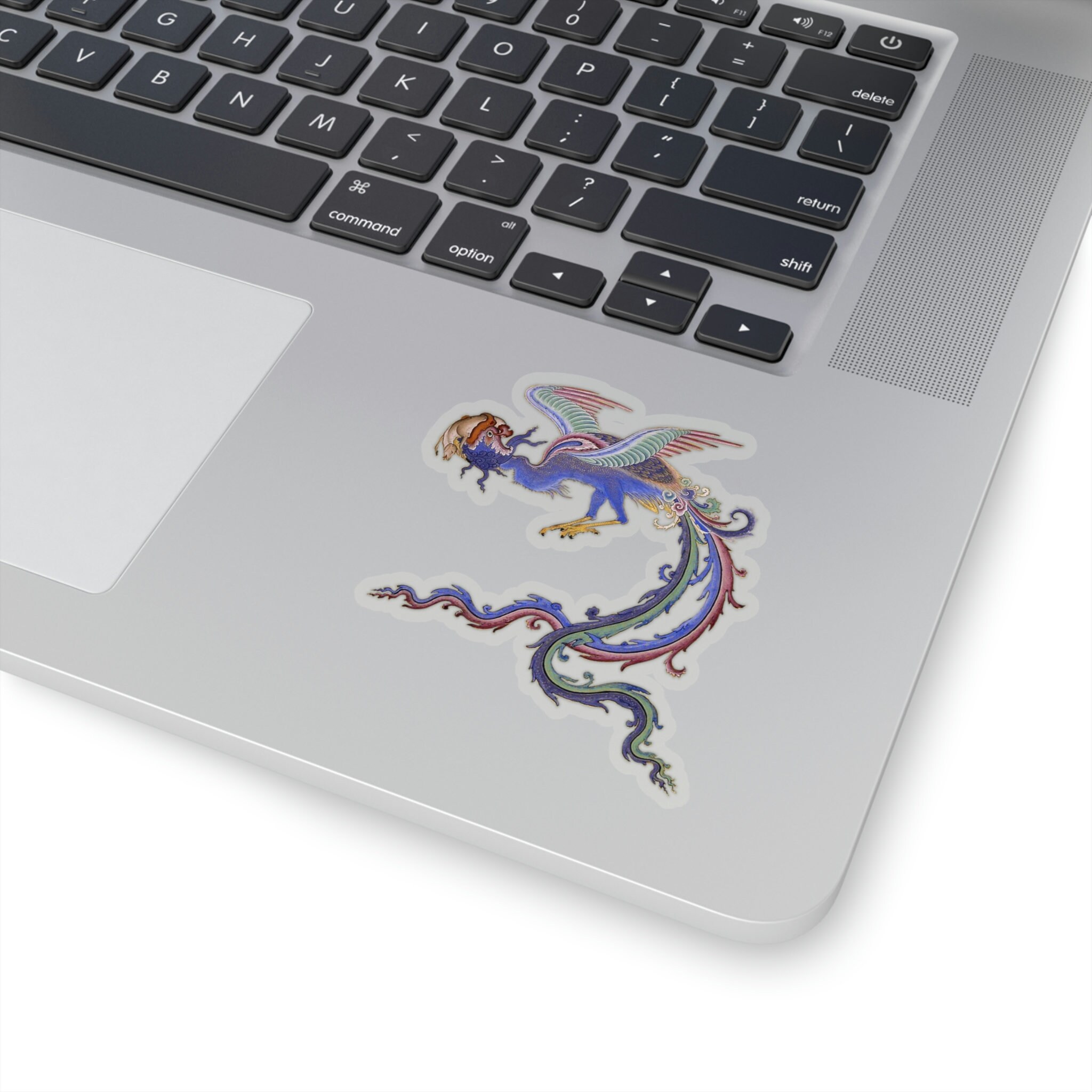 Simorgh Shahnameh Sticker transparent Bubble Free - Etsy