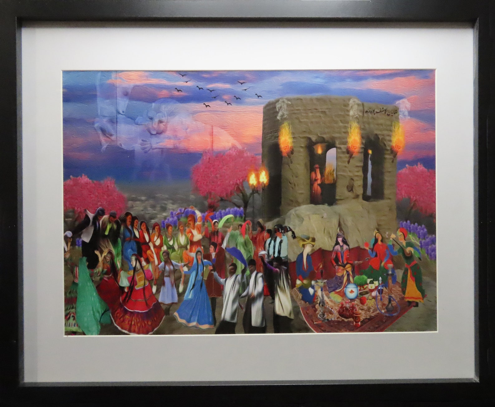 Nowruz Zoroastrian New Year Poster Print 170gsm Silk | Etsy UK