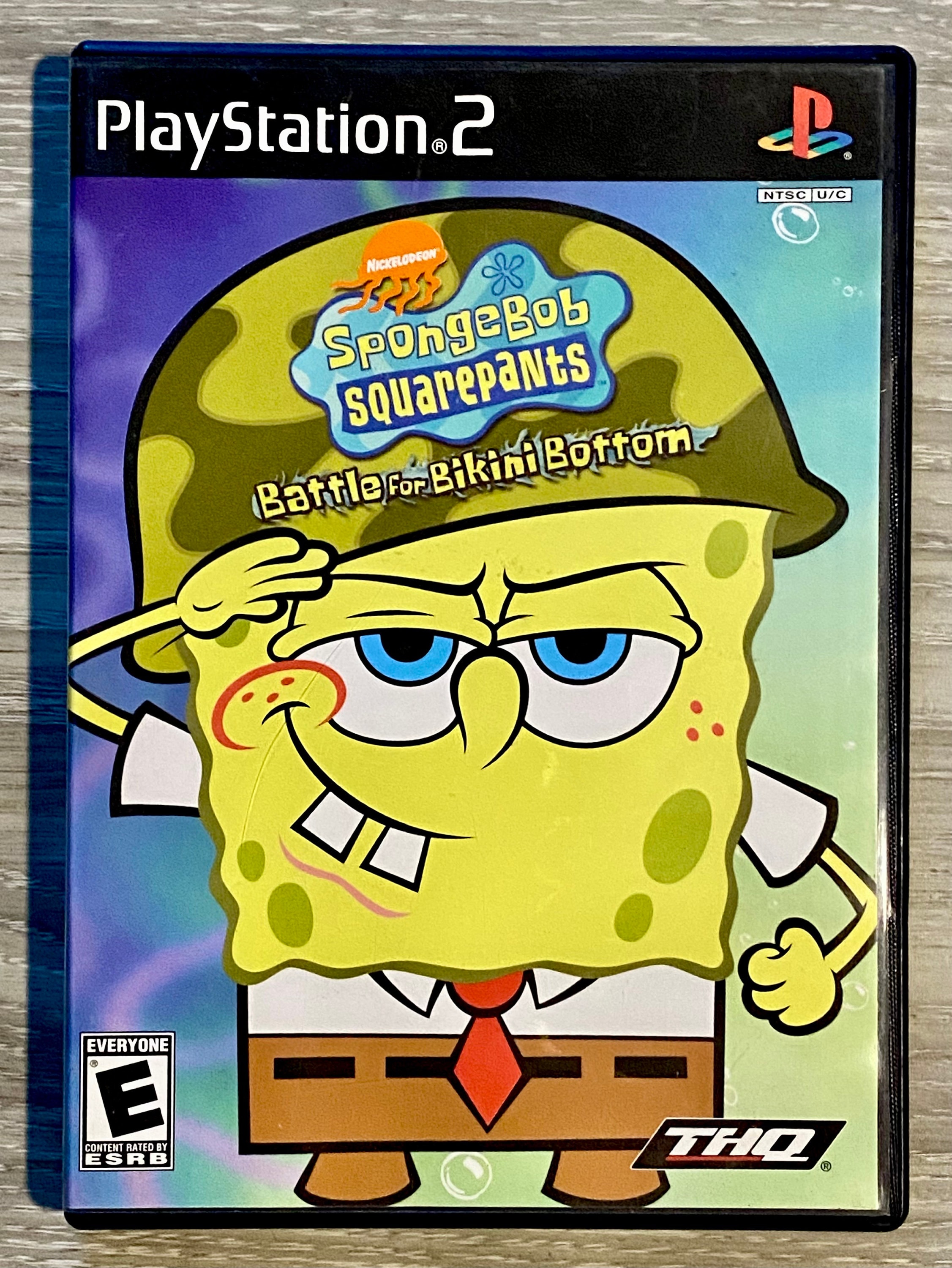 SPONGEBOB SQUAREPANTS: Battle for Bikini Bottom Game Case. Playstation ...