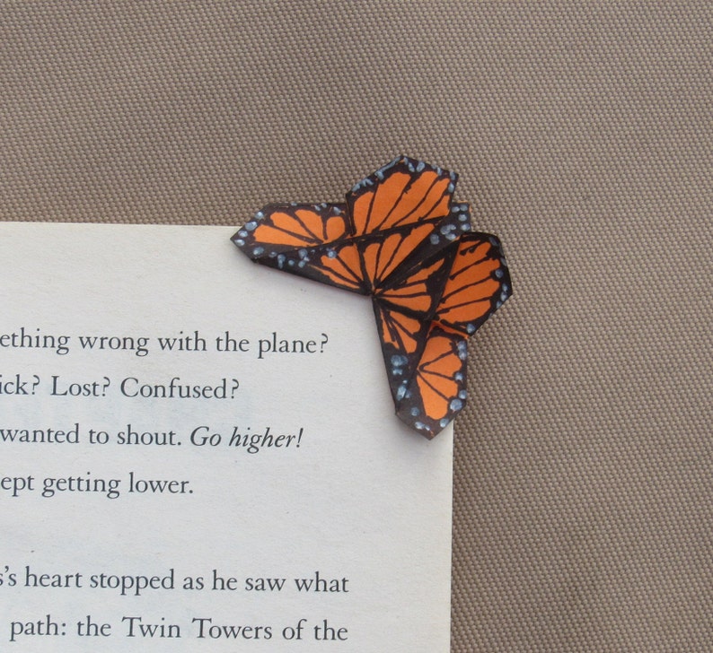 Origami Butterfly Bookmark - Etsy
