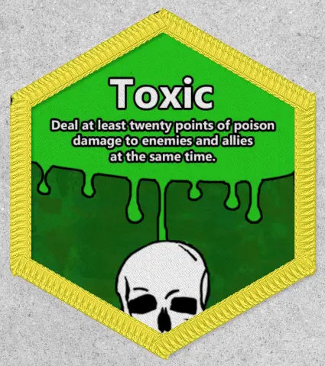 Toxic Patch - Etsy