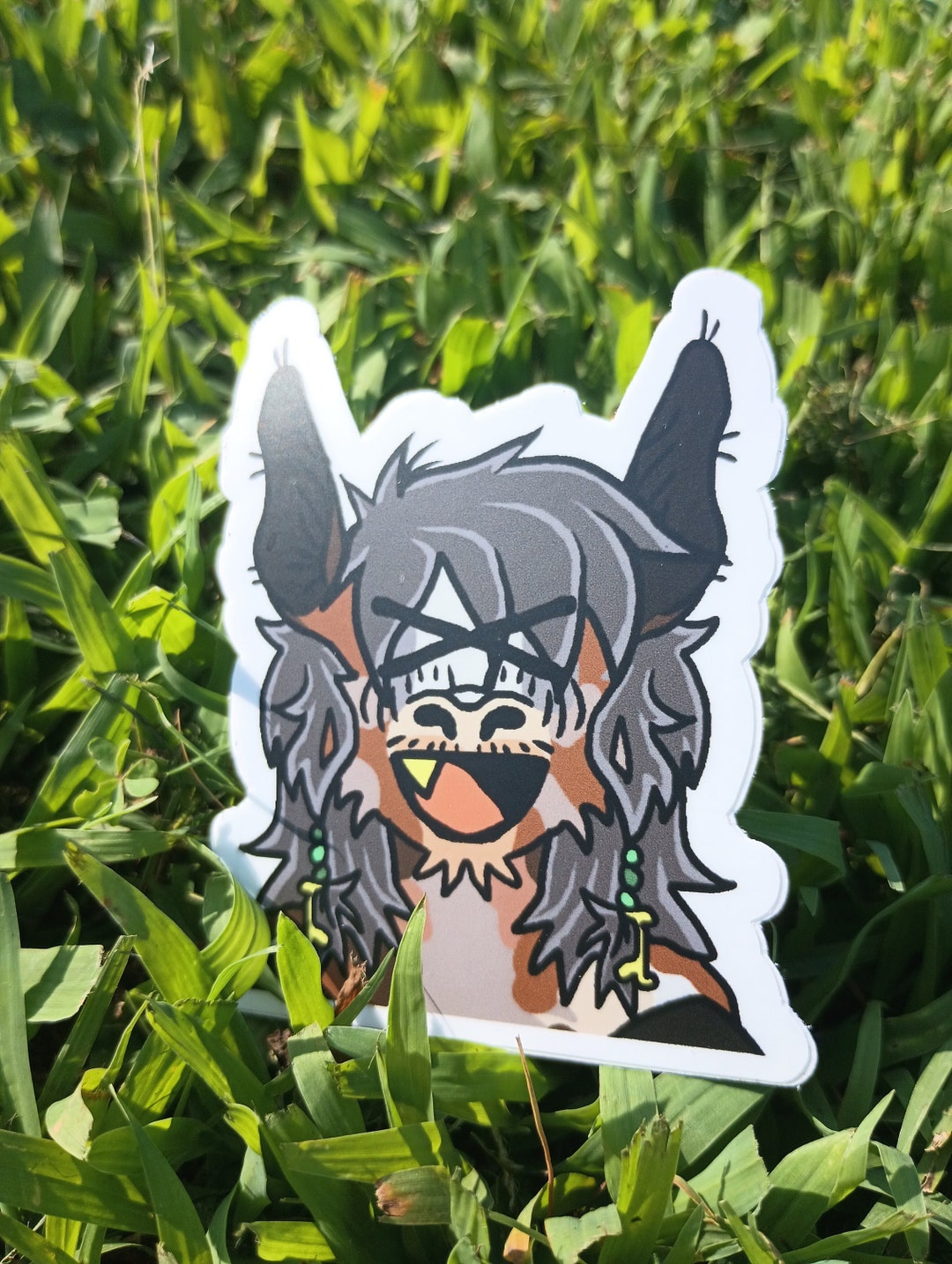 XD Horse Furry Fursona 3x3 Waterproof Sticker - Etsy