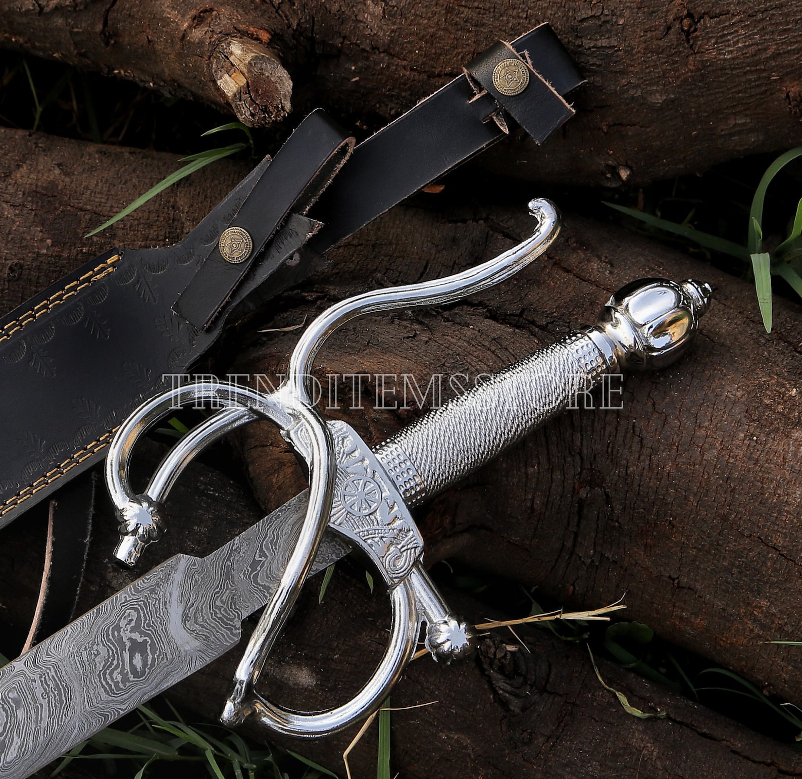 Monogram Sword, Custom Sword, Personalized Sword, Engraved Sword, Fully ...