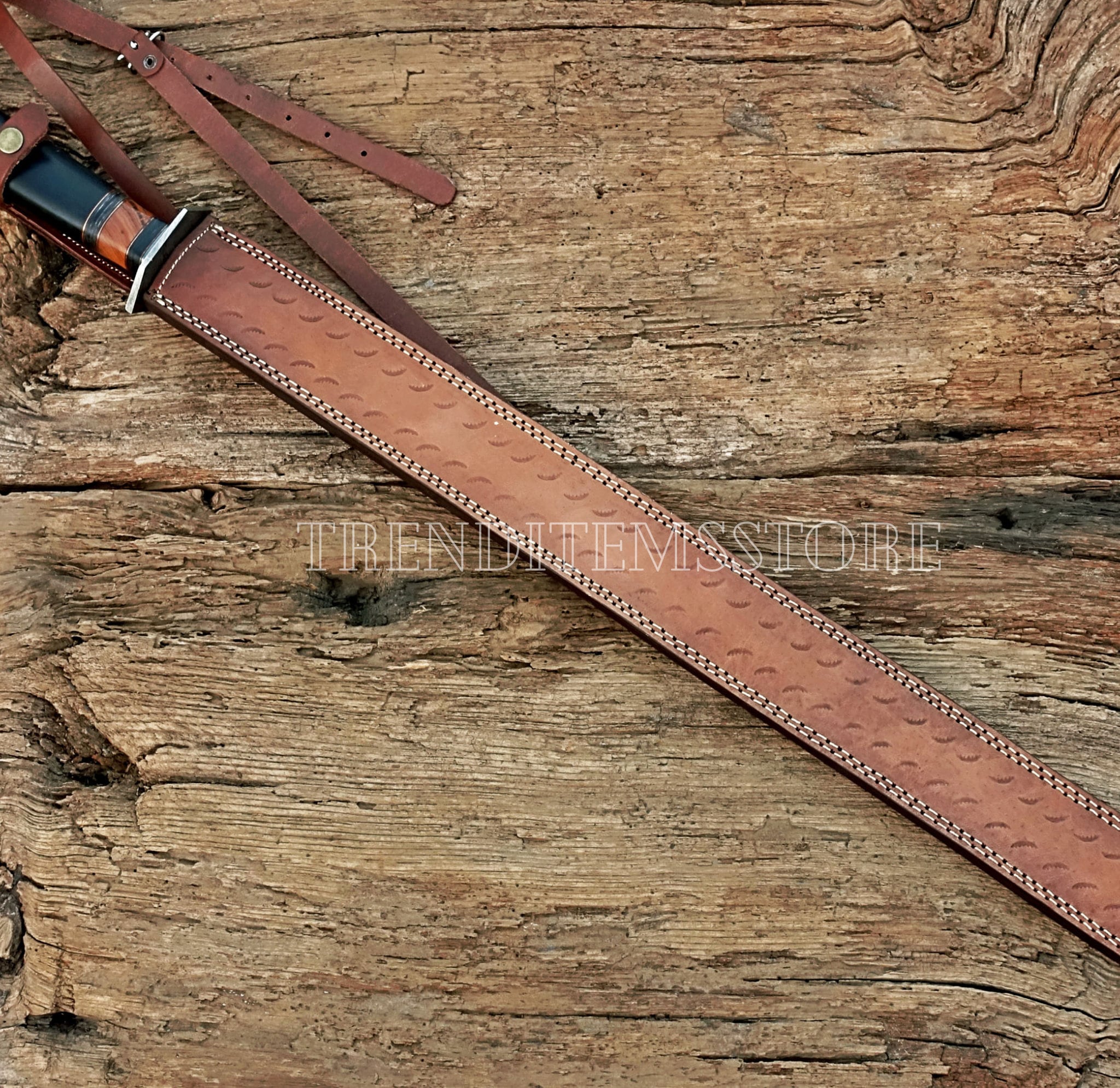 Forged Damascus Steel Sword, Katana Sword, Ninja Sword, Hand Made ...