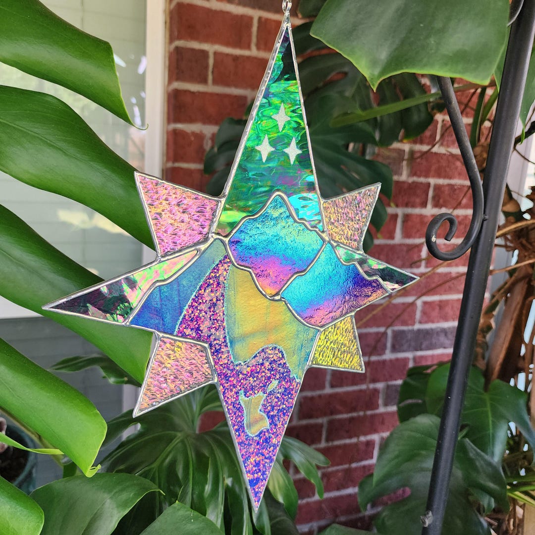 Night Court Star Stained Glass Panel ACOTAR - Etsy