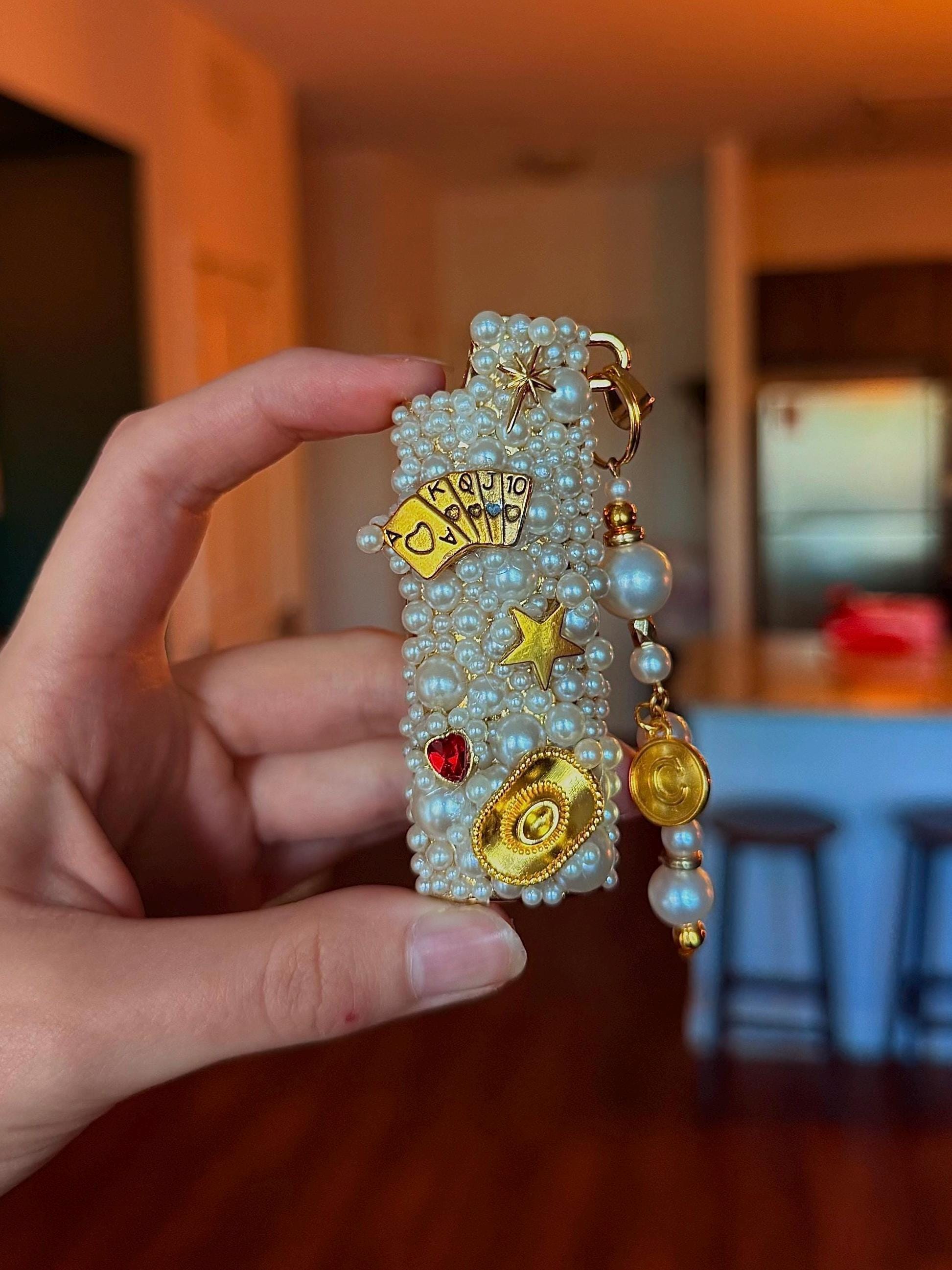 Decorated Lighter Case Customize Your Own Bedazzled Lighter Case Charms ...