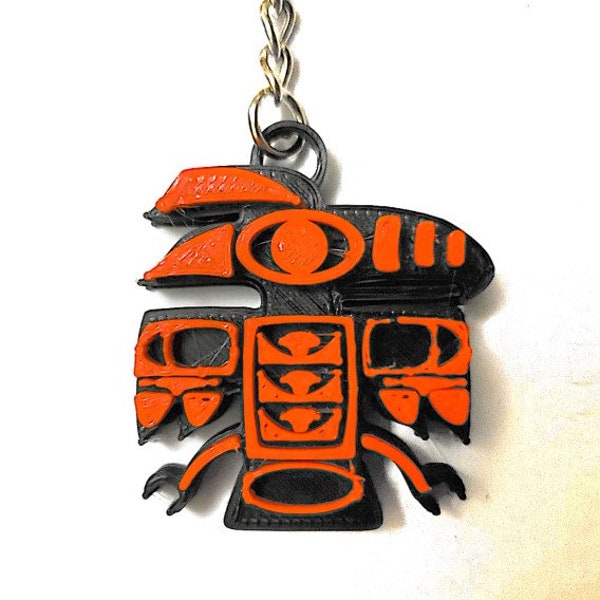 Raven Keychain 3d Print - Etsy