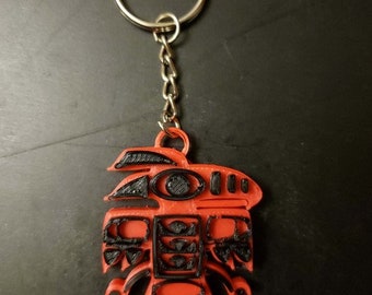 Raven Keychain - Etsy