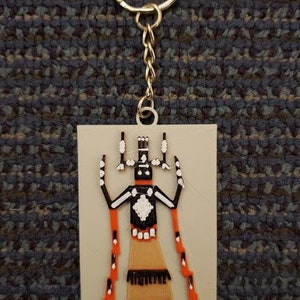 Crown Dancer Keychain - Etsy