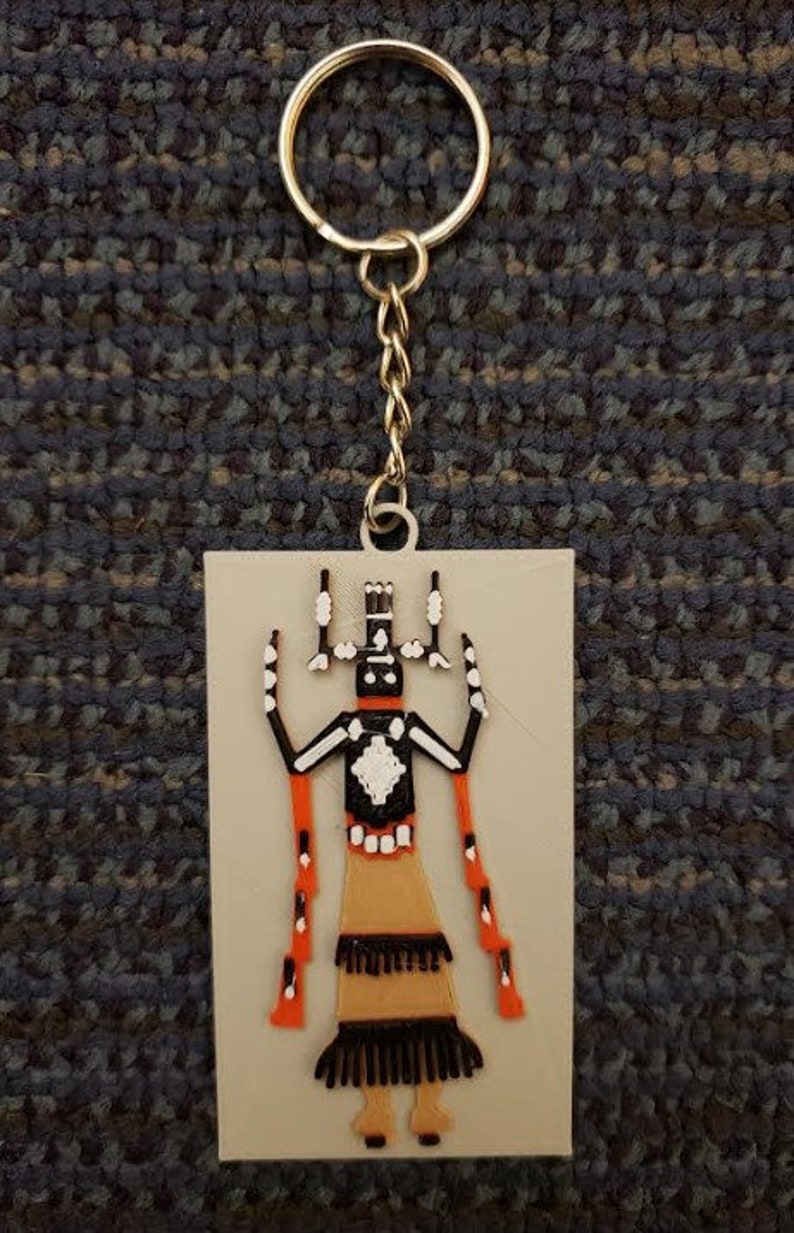 Crown Dancer Keychain - Etsy