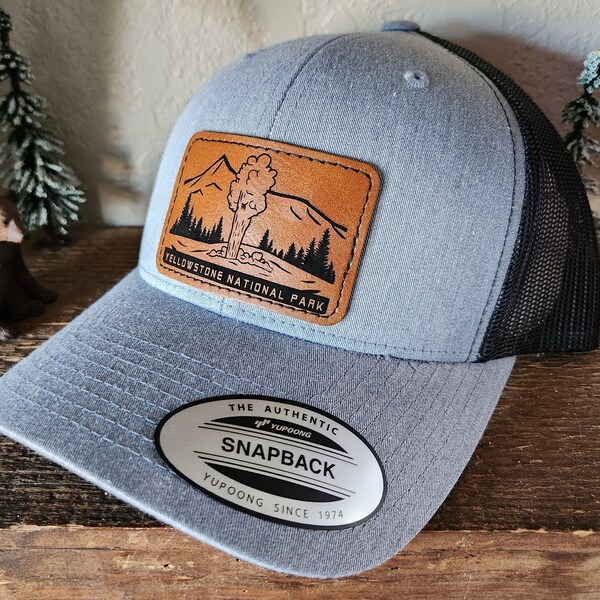Yellowstone National Park Hat - Etsy