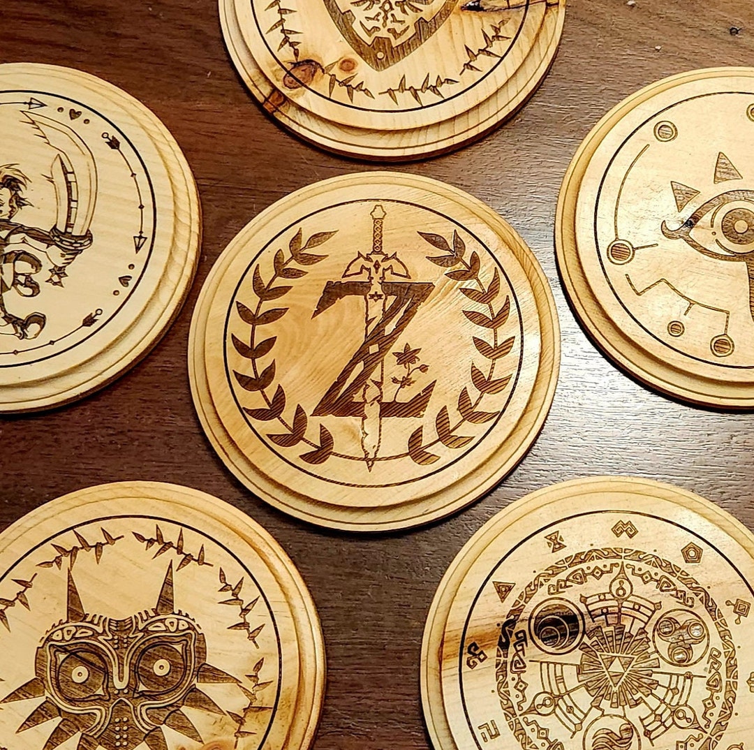 Legend of Zelda Trivet, Hot Plate, Majora's Mask Breath of the Wild ...