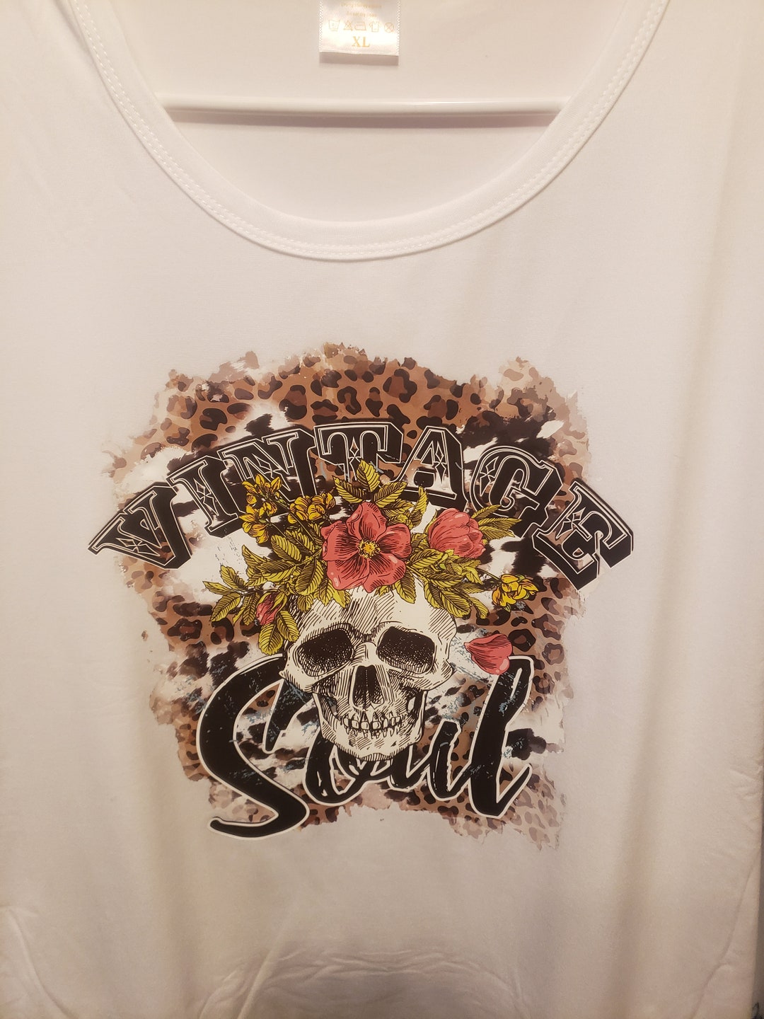 Vintage Soul Skull Tee - Etsy