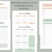 Printable Weekly Study Planner, Weekly Study Schedule, Weekly Checklist ...
