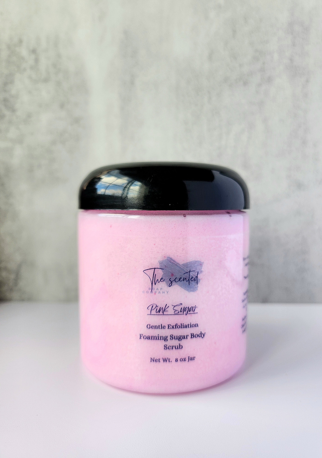 PINK SUGAR Foaming Sugar Body Scrub 8 Oz - Etsy