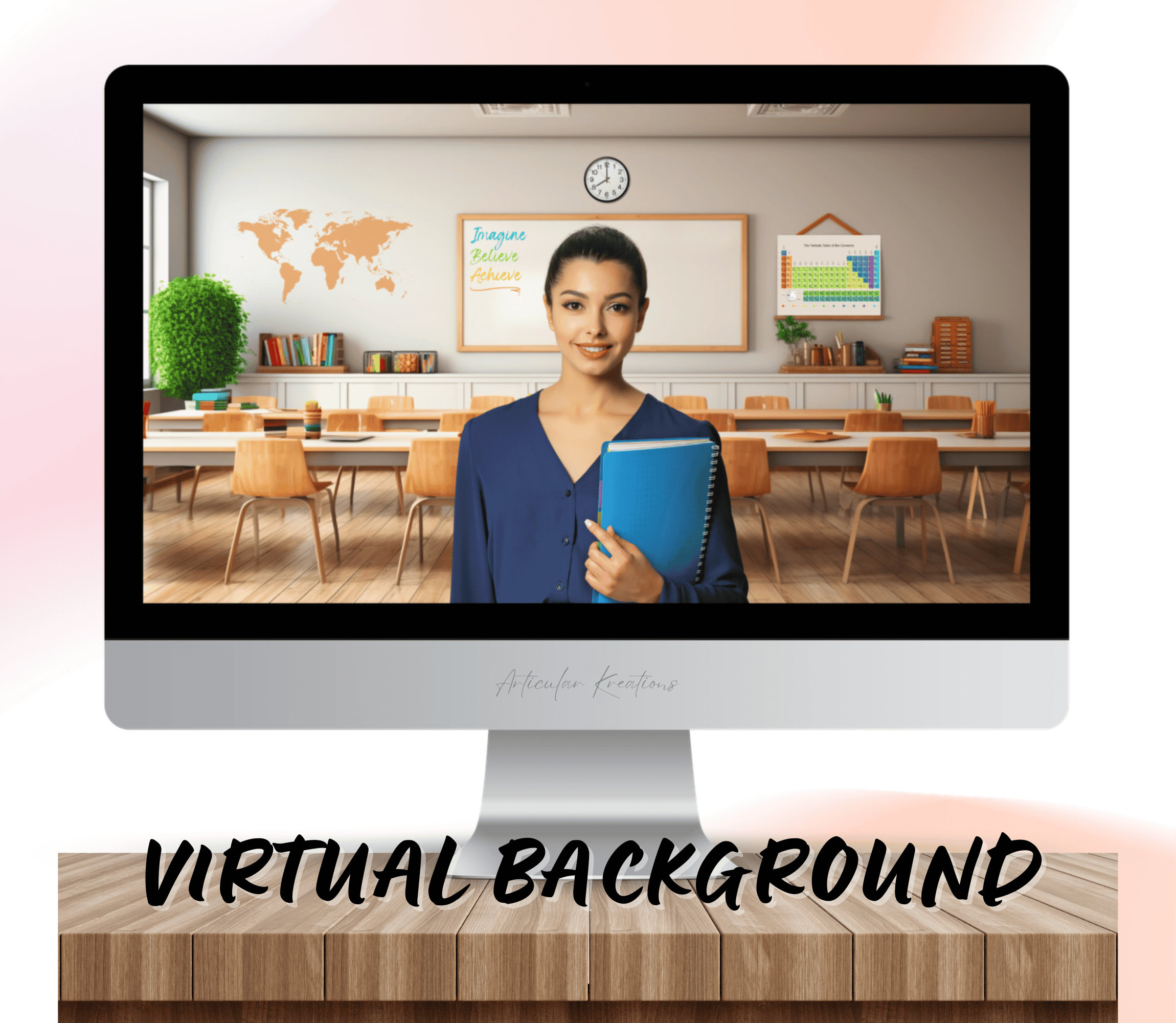 Classroom Background Zoom Background Virtual Background Microsoft Team ...