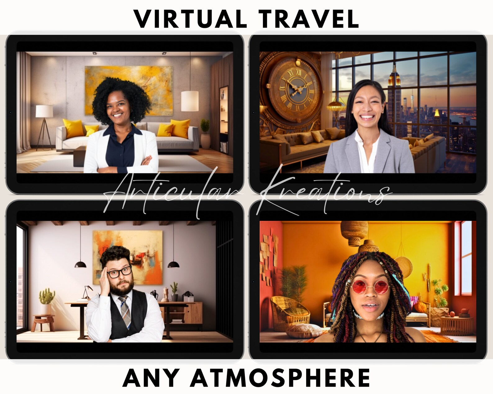 Christmas Background Zoom Background Christmas Virtual Background ...