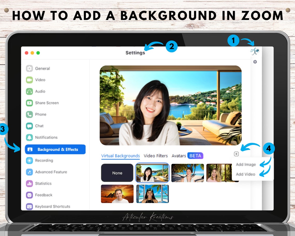 Bookcase Backdrop Zoom Background Microsoft Team Background Virtual ...