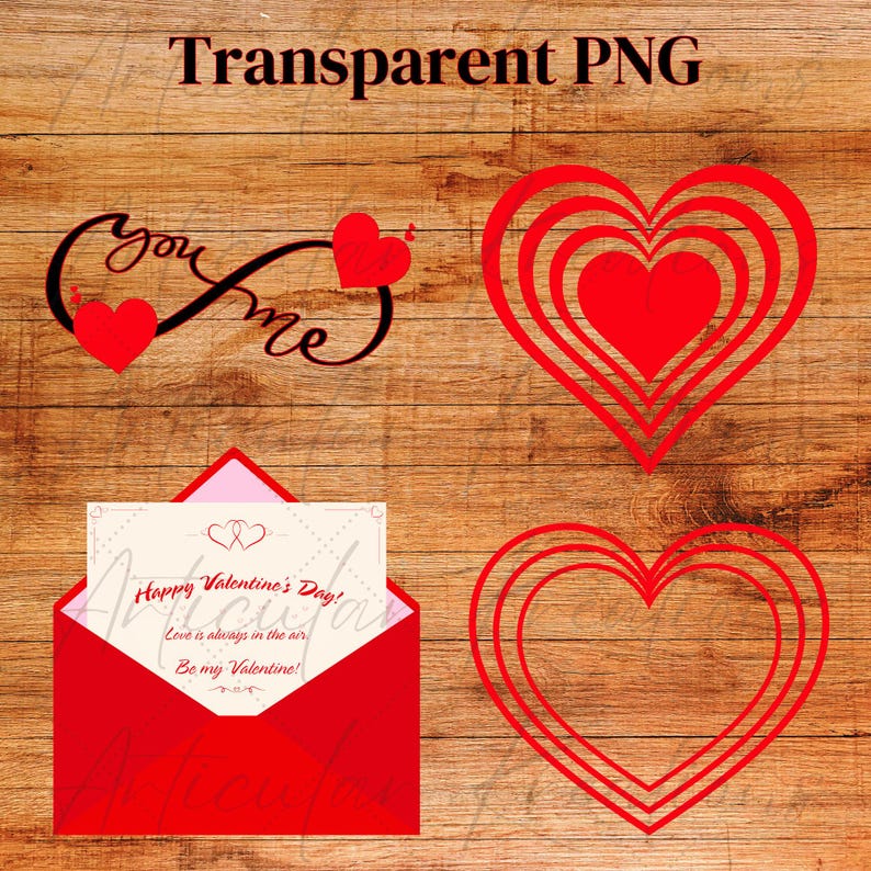 50 Red Hearts Bundle | Valentine Hearts Clipart | Valentine Hearts SVG ...