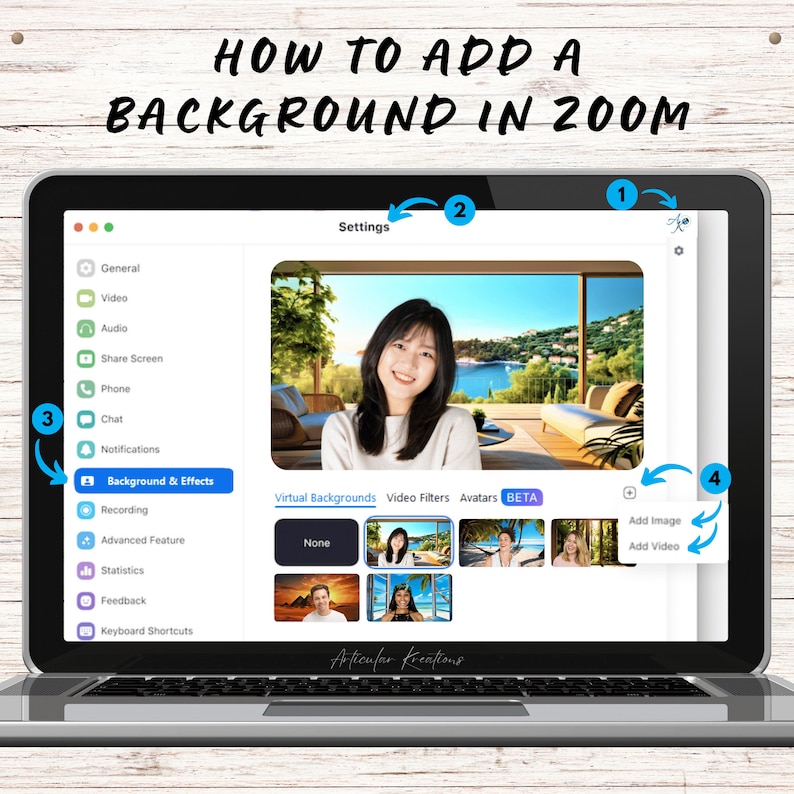 Pink Office Background Zoom Background Microsoft Teams - Etsy