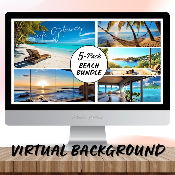 Teams Background Beach - Etsy