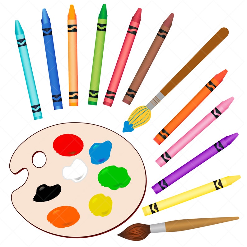 67 School Clipart Set | Downloadable Clipart Bundle | School Supply PNG ...