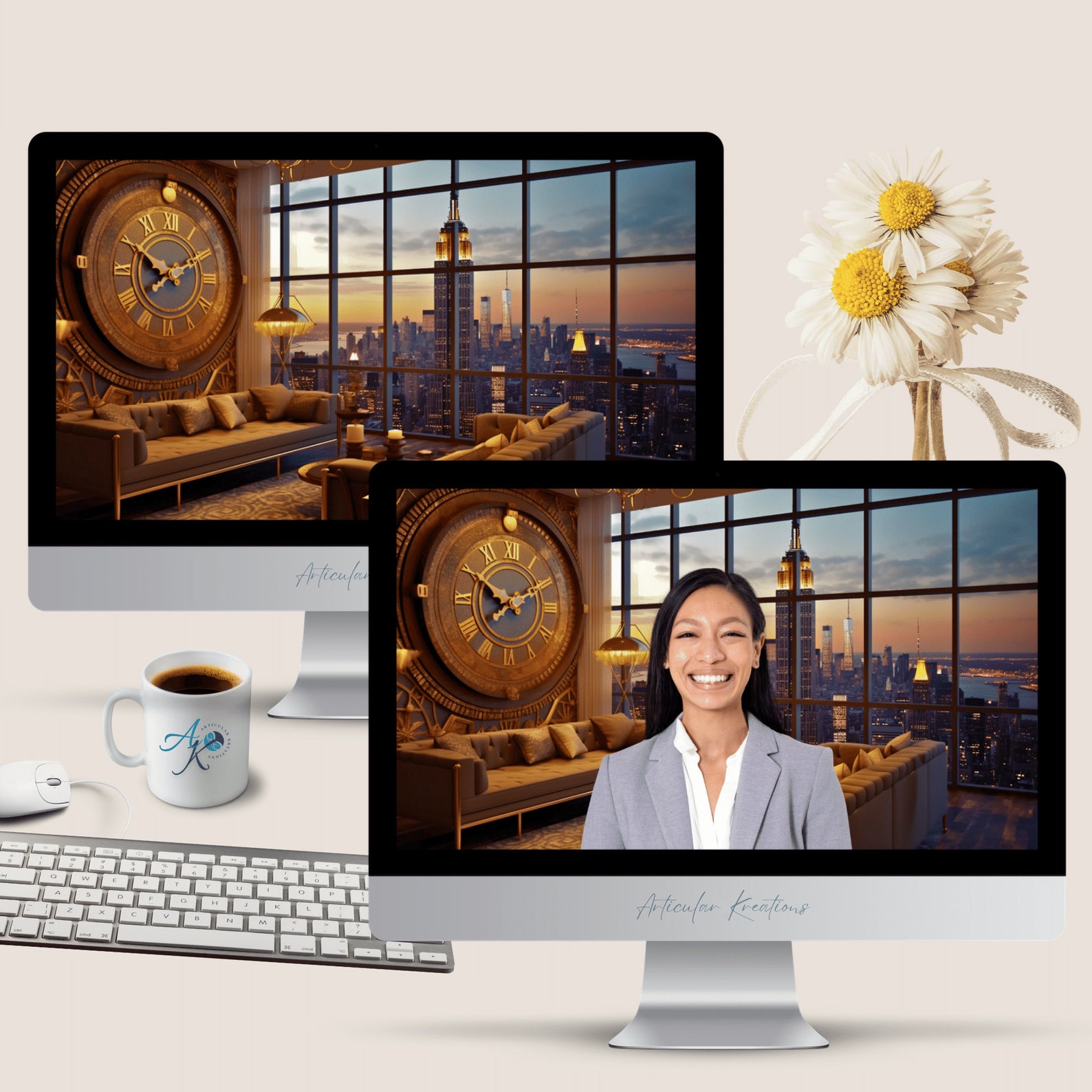 New York Background Zoom Background Microsoft Teams Background Virtual ...