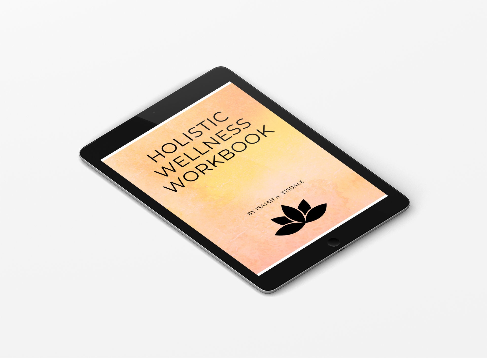 Holistic Wellness Workbook – Self Care & Self Love Guide, Digital ...