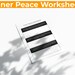 Inner Peace Worksheet Holistic Healing Practice for Adults - Feeling ...