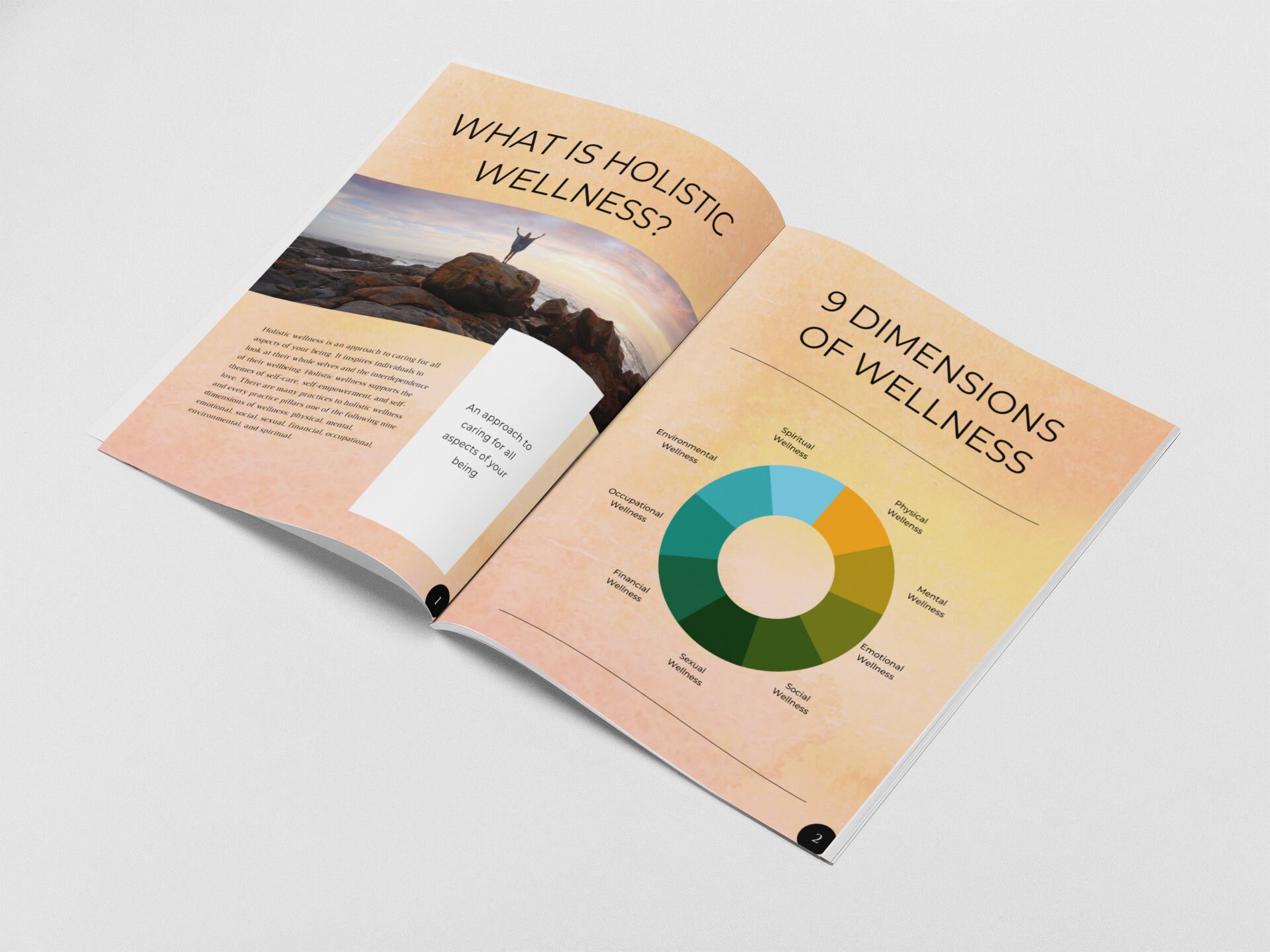 Holistic Wellness Workbook - Self Care, Self Love, Self Help, Health ...