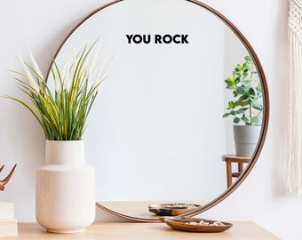 You Rock Sticker - Etsy
