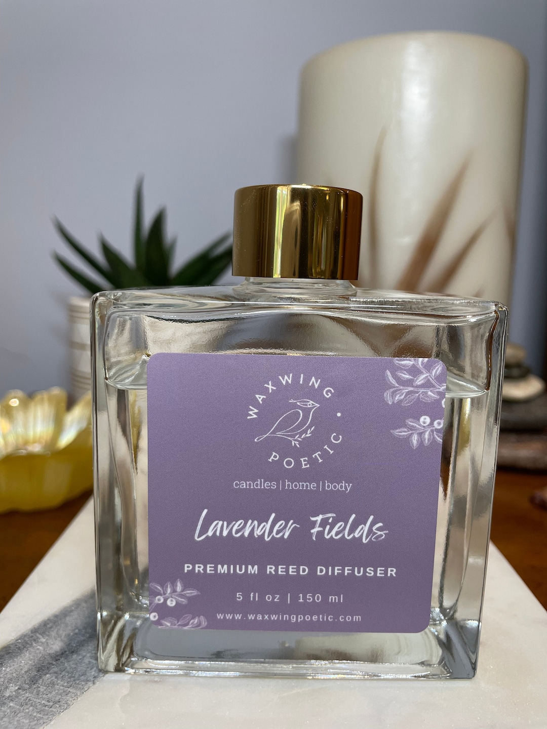 Lavender Fields | Reed Diffuser | Premium Fragrance | Upscale Gift - Etsy