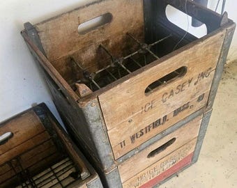 Vintage Deer Foot Farms Wooden Crate - Etsy