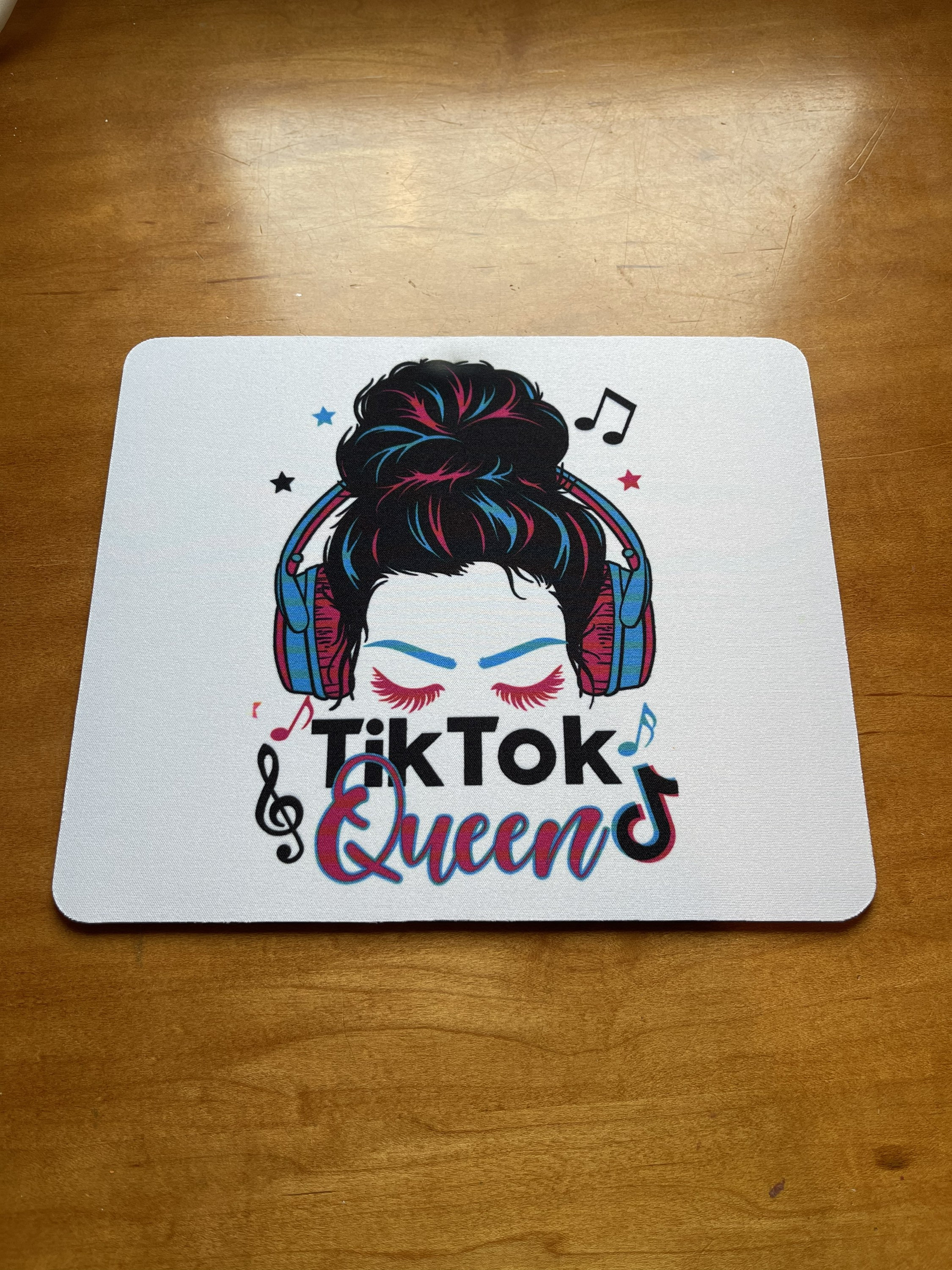 Tik Tok Queen Mouse Pad - Etsy