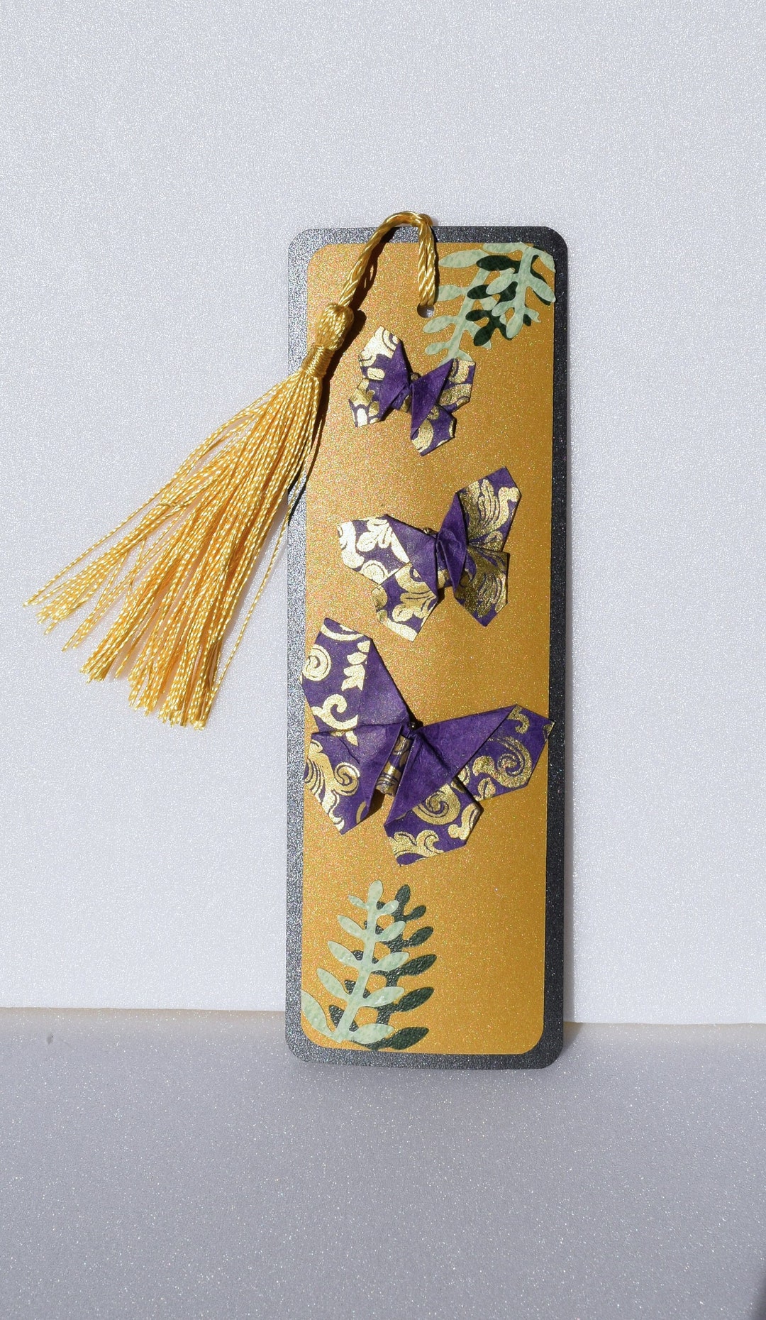 Origami Butterfly Bookmark - Etsy