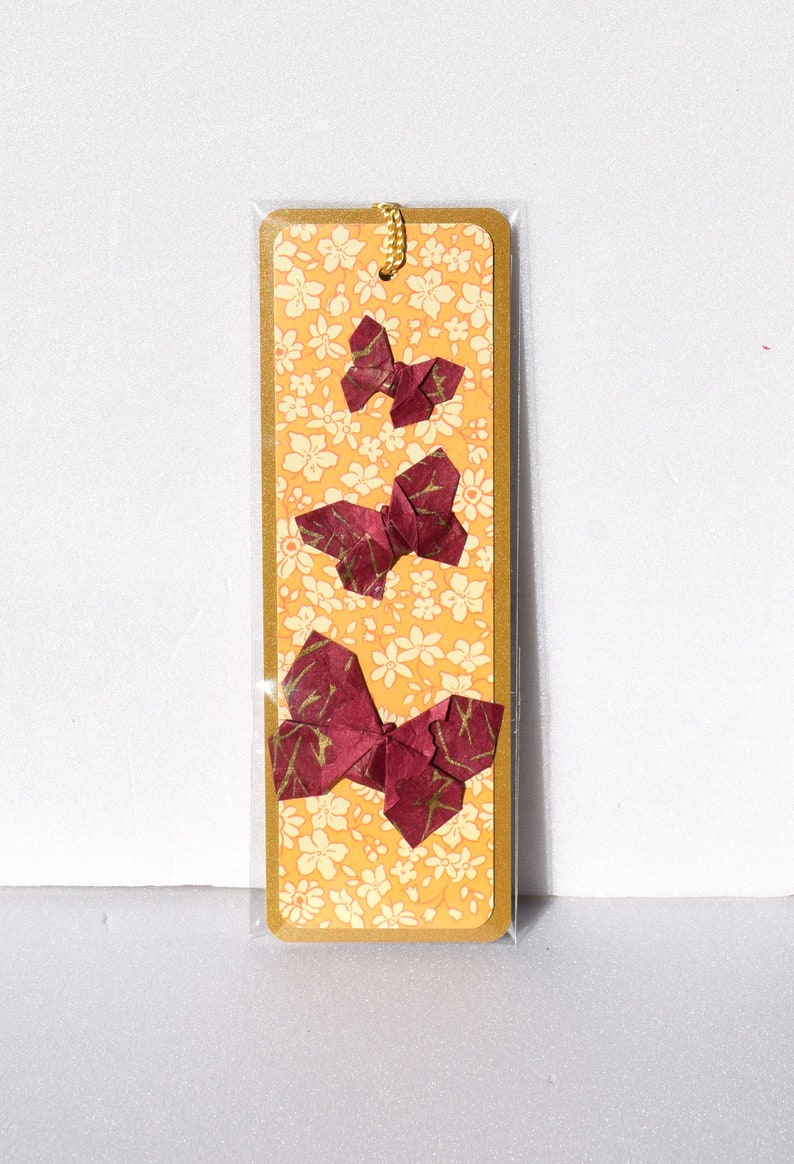 Origami Butterfly Bookmark - Etsy