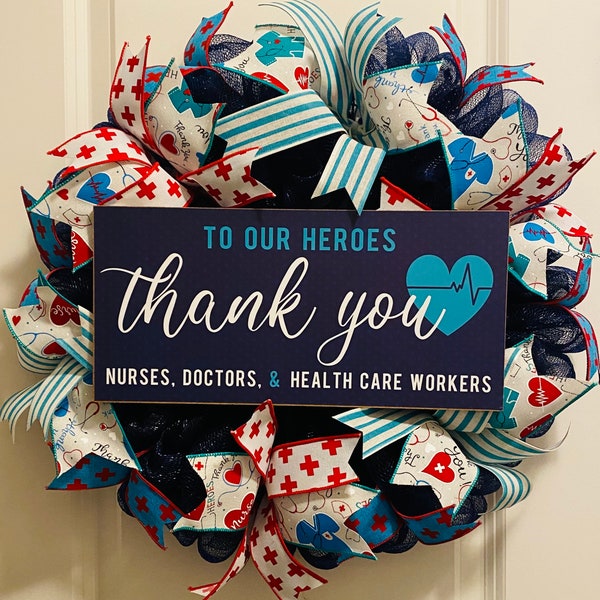 Nurse Wreath - Etsy
