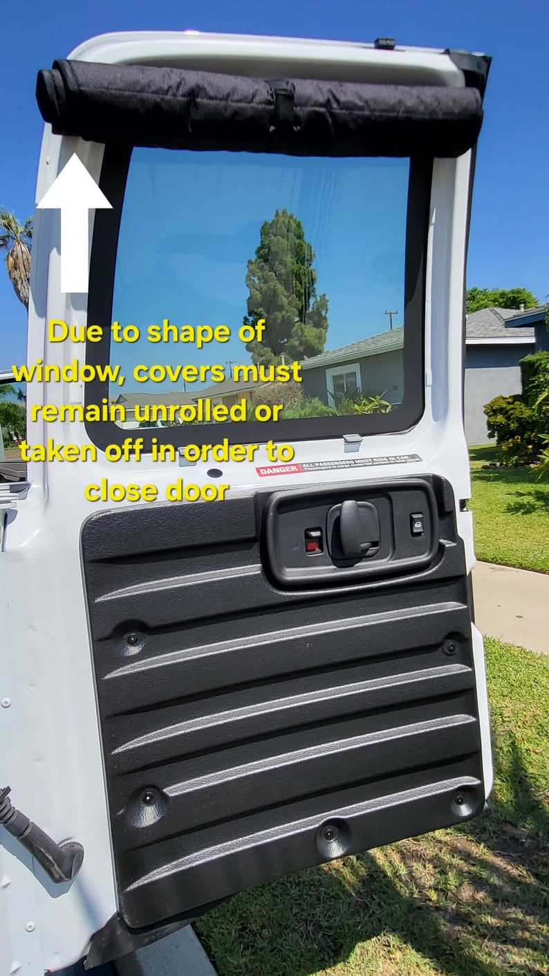 Chevy Express Rear Window Covers (pair) for Models 1996 and Up - Etsy