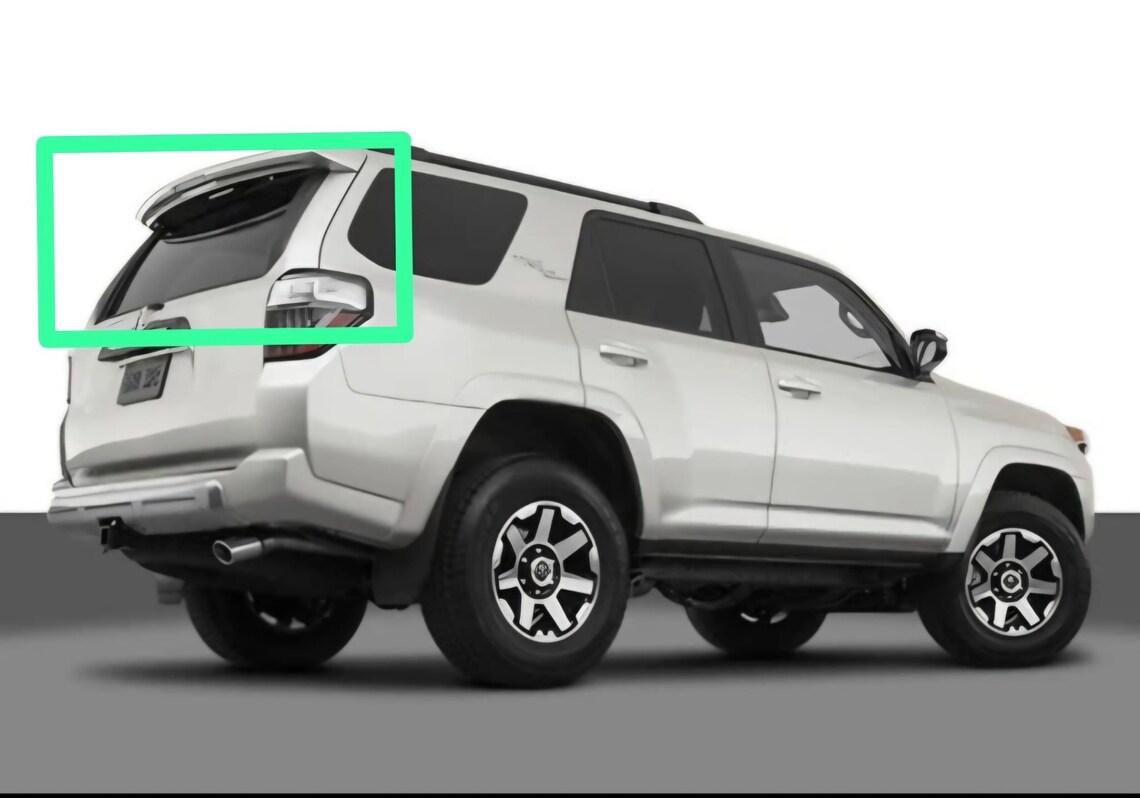 Toyota 4runner Rear Lift Gate Window Cover 2010-2023 - Etsy