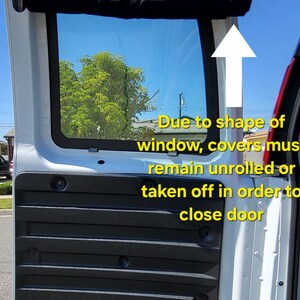 Chevy Express Rear Window Covers (pair) for Models 1996 and Up - Etsy