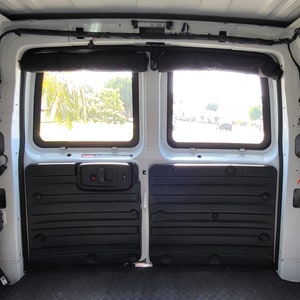 Chevy Express Rear Window Covers (pair) for Models 1996 and Up - Etsy