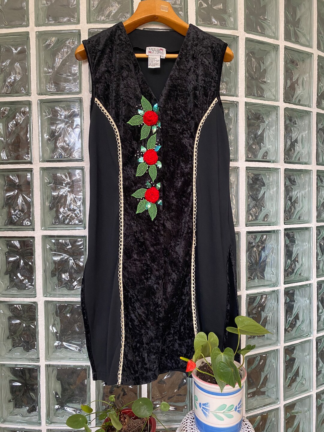 Lacy After Noon by Shell Kepler Vintage Vest - Etsy