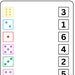 Learning Numbers 1-6 Fun Dice Printable Worksheets for Preschool and ...