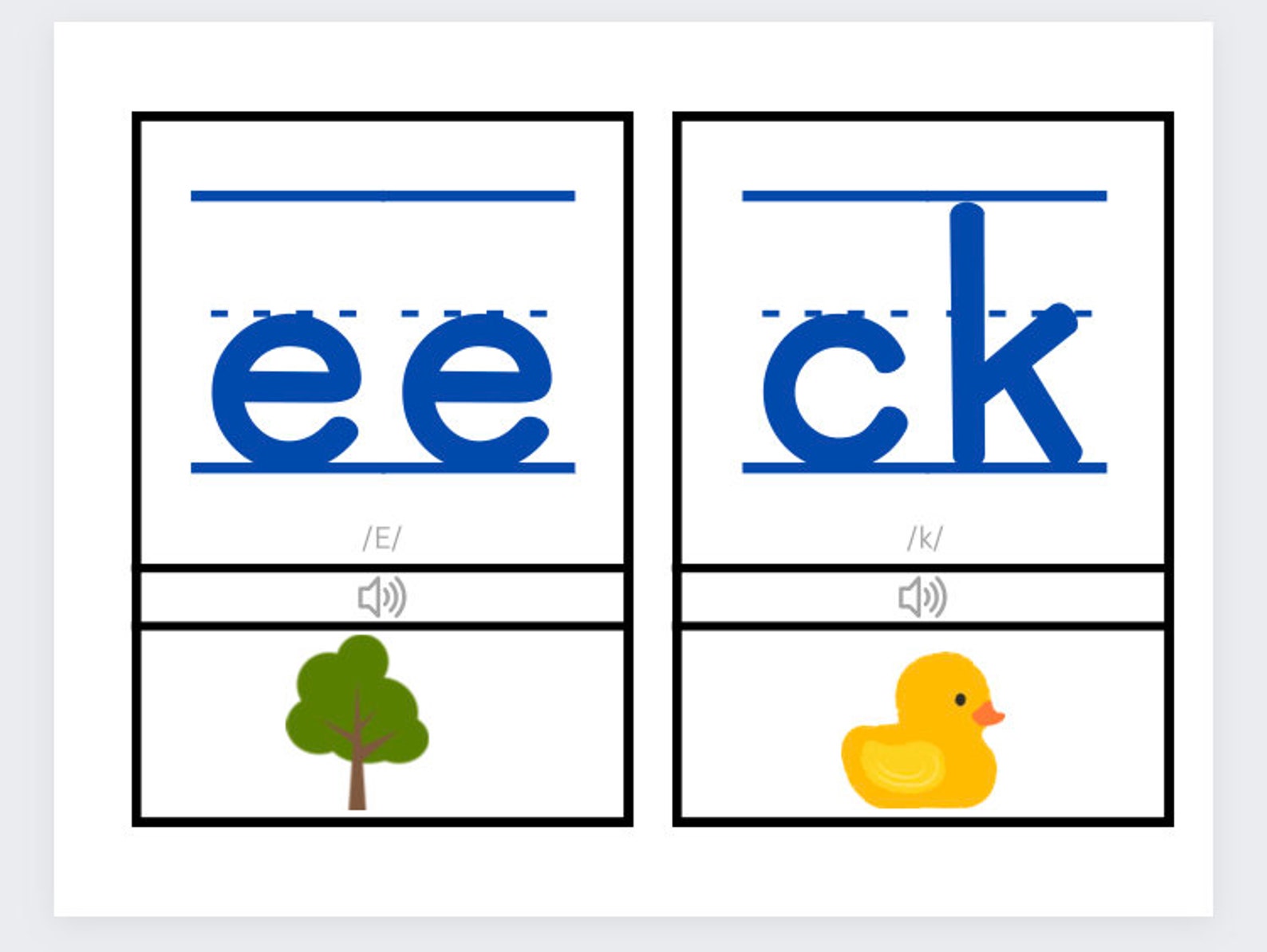 Printable Phonogram Cards to Help Preschoolers Learn the Letter Sounds ...