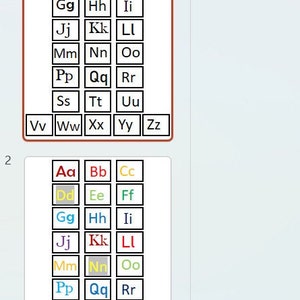 Printable Personal ABC Chart. Point and Sing Worksheet. Great for the ...