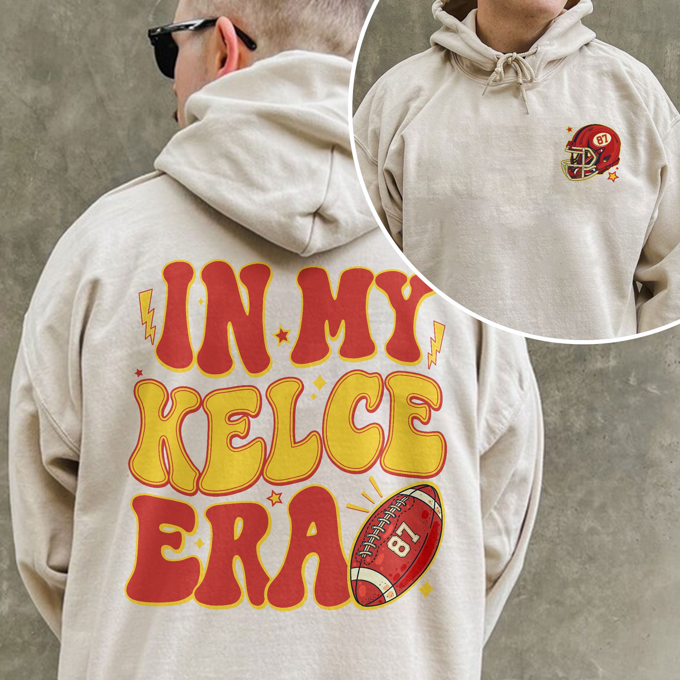 In My Kelce Era Shirt, Kelce Chiefs Shirt, Kelce Eras Shirt Designed ...